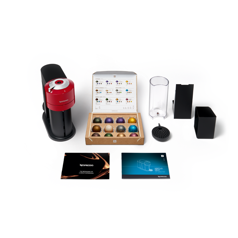 Nespresso Vertuo Next Cherry Red Coffee Machine + R500 Coffee Voucher ...